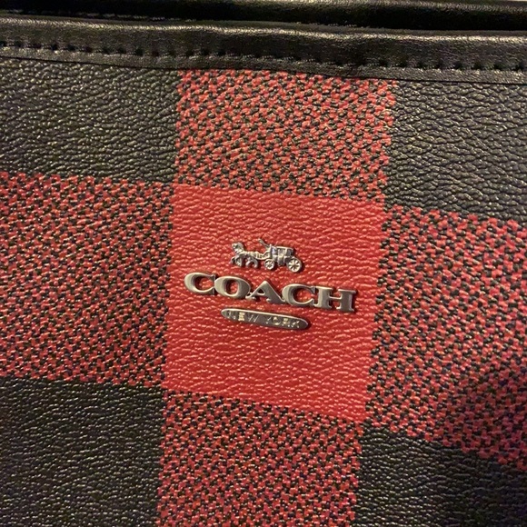 Coach | Bags | New Beautiful Buffalo Plaid City Tote By Coach | Poshmark